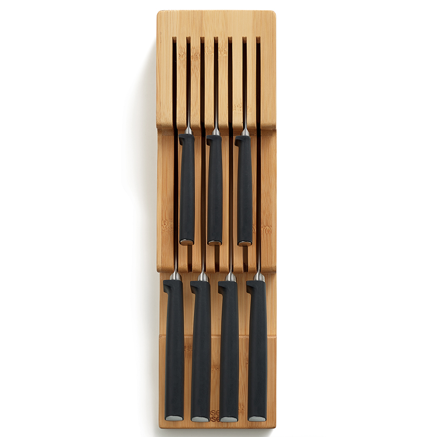Купить Органайзер для ножей DrawerStore Bamboo деревянный, Joseph ...